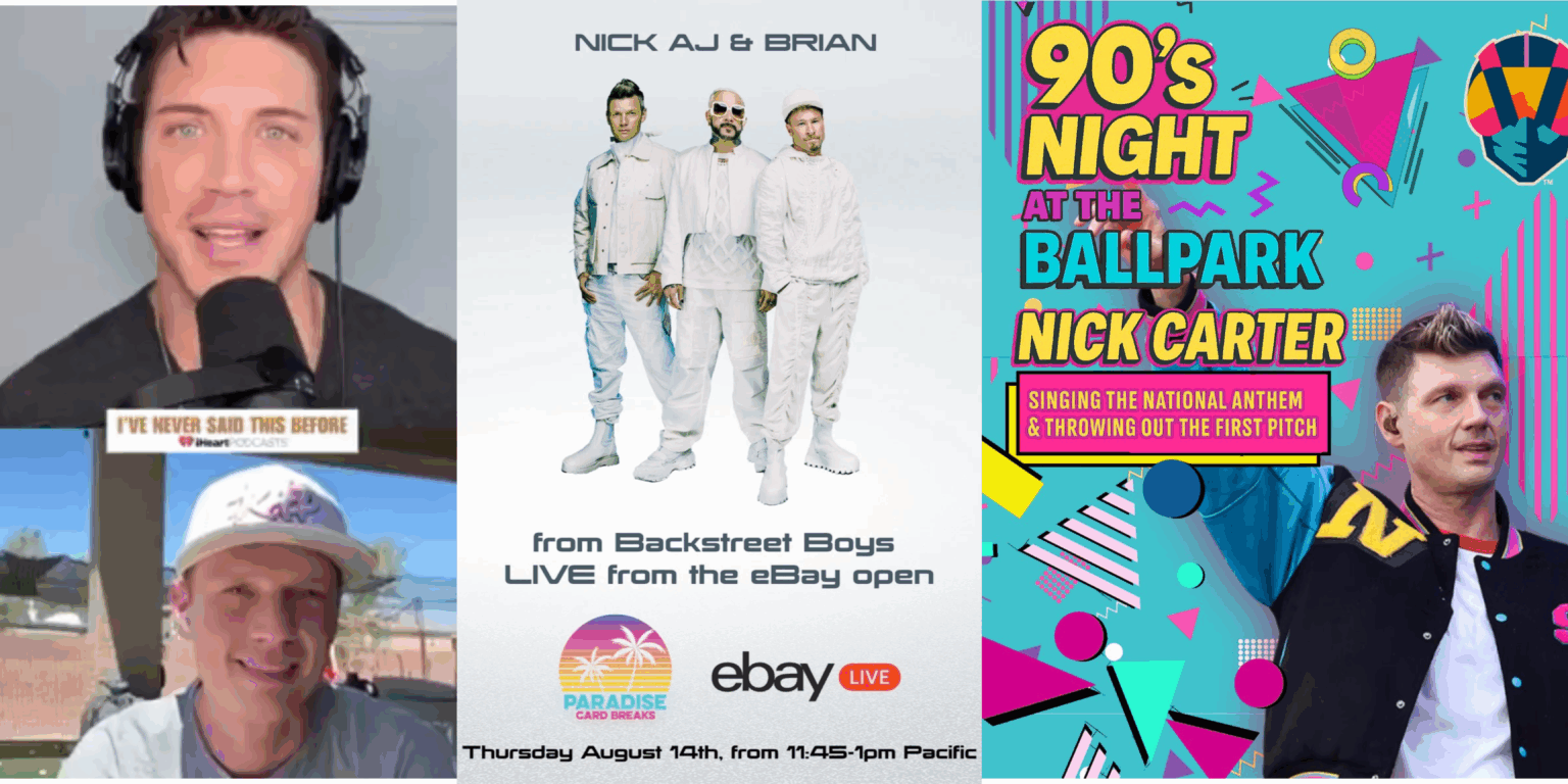 Catch Up: Where You Can Catch Nick This Week (And Beyond) - Nick Carter